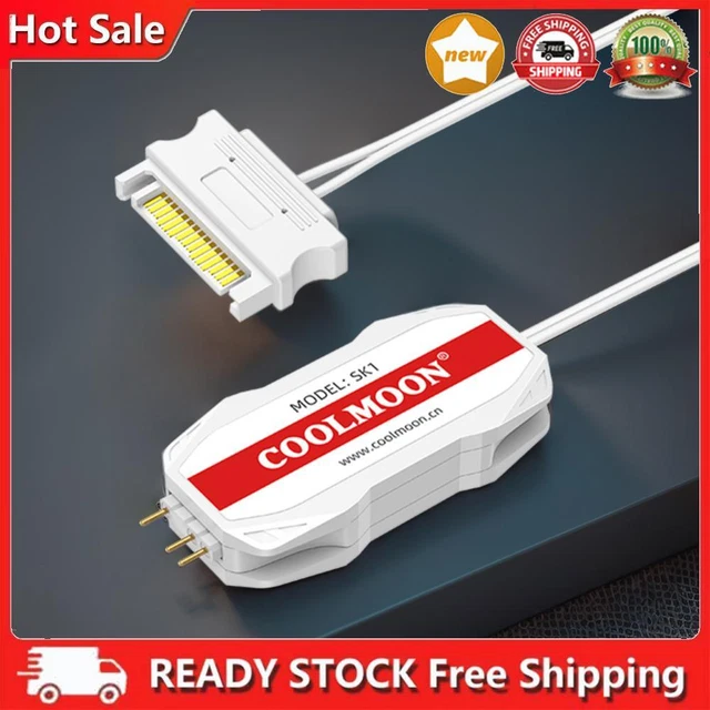ARGB CONTROLLER CABLE ARGB 5V 3PIN To SATA ARGB Mini Controller HUB ...