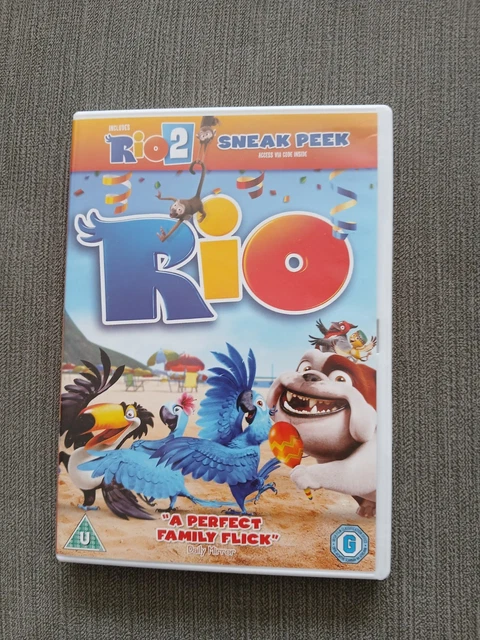 RIO DVD 2012 Release, Starring Jesse Eisenberg £1.00 - PicClick UK