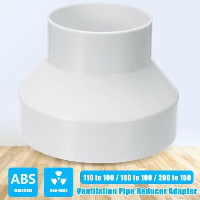 ADAPTER VENTILATION PIPE Fittings Variable Diameter Pipe Ducting ...