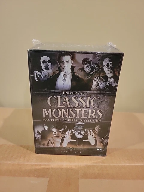 UNIVERSAL CLASSIC MONSTERS Complete 30 Film Collection DVD $50.00 ...