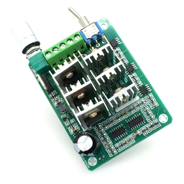 BLDC THREE-PHASE SENSORLESS Brushless Motor Speed Controller Fan Drive ...