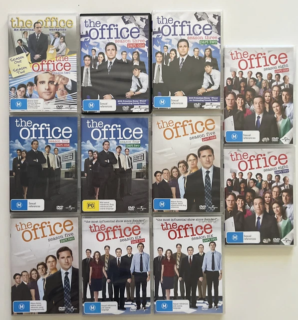THE OFFICE US Season 1,2,3,4,5,6,8 (DVD) PAL 2,4 GC Universal Steve ...