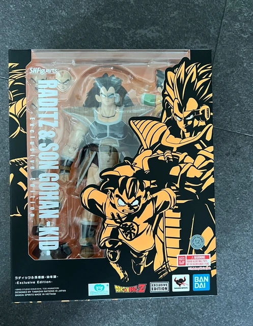 SH FIGUARTS RADITZ and SON GOHAN Event Exclusive Dragon Ball Z SDCC New ...