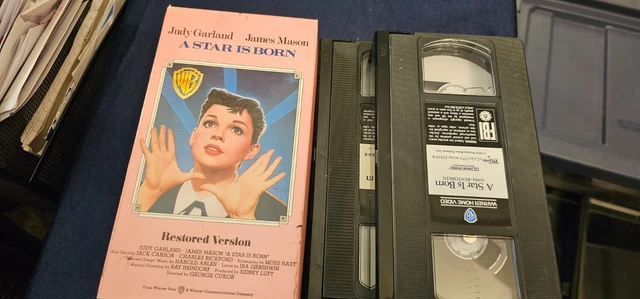 A STAR IS Born (VHS, 1999, Restored Version: 30 Extra Minutes) 2 VHS ...