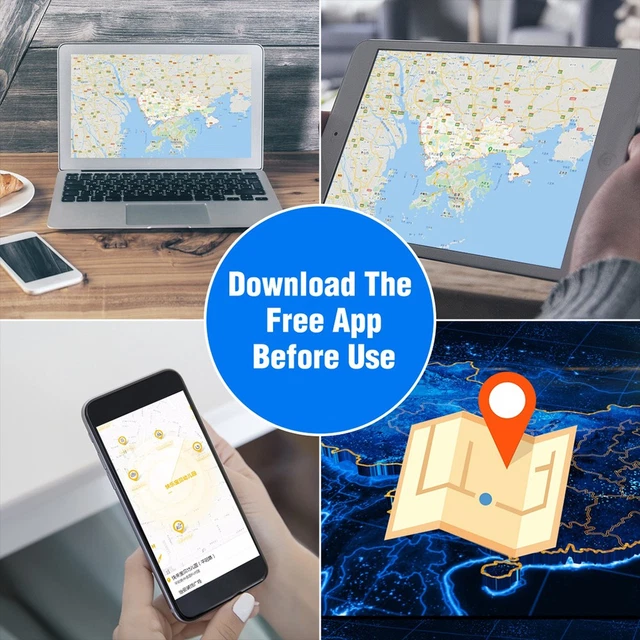 GPS TRACKER SMART Micro Location Tracker Anti-Lost SOS Alarm -GF21 £18. ...