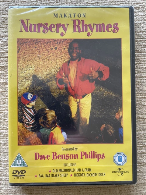 MAKATON NURSERY RHYMES - Dave Benson Phillips - Region 2 DVD - NEW ...