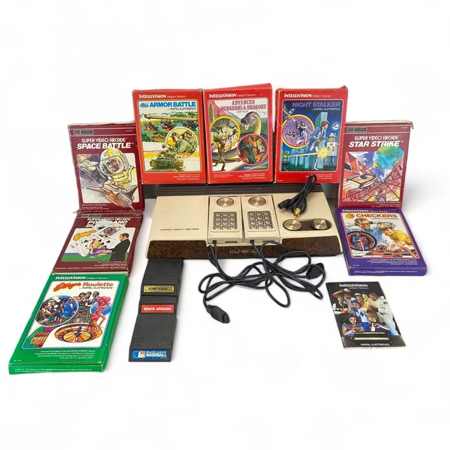 1979 SEARS TELE-GAMES Super Video Arcade Game Console Intellivision ...