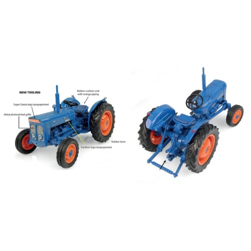 TRATTORE FORDSON SUPER DEXTA 1962 1:32 Universal Hobbies Die Cast ...