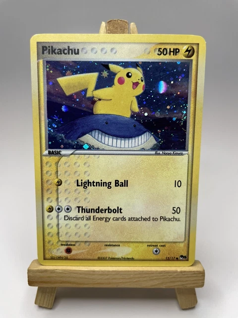 POKEMON CARD - Pikachu - POP Series 5 Holo 12/17 Upside Down Back Error ...