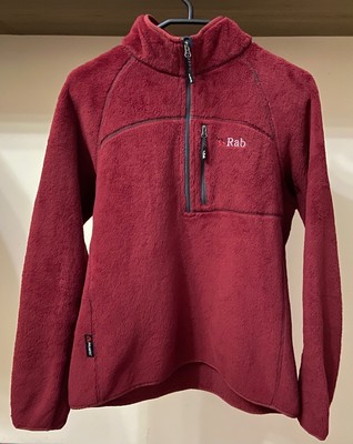 RAB BOULDER PULL-ON Polartec Thermal Pro High Loft Fleece Jacket Mens ...