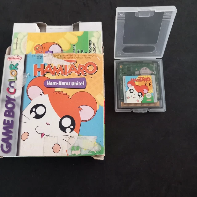 NINTENDO GAMEBOY COLOR Hamtaro Ham-Hams Unit! completo originale Game ...