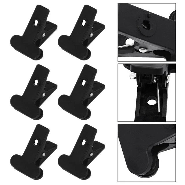 6 PCS PHOTO Booth Backdrop Clips Heavy Duty Muslin Spring Clamps $36.06 ...