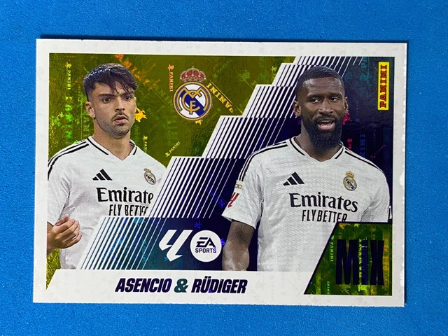 STICKERS PANINI LA Liga ESTE 2025-26 2026 n.653 Asencio/Rudiger Real ...