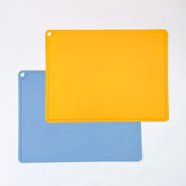 FOOD GRADE KIDS Plate Mat BPA Free Table Pads Baby Silicone Placemat ...