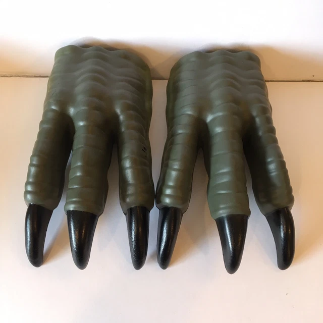 JURASSIC WORLD JW VELOCIRAPTOR RAPTOR CLAWS GLOVES Cosplay Dinosaur ...