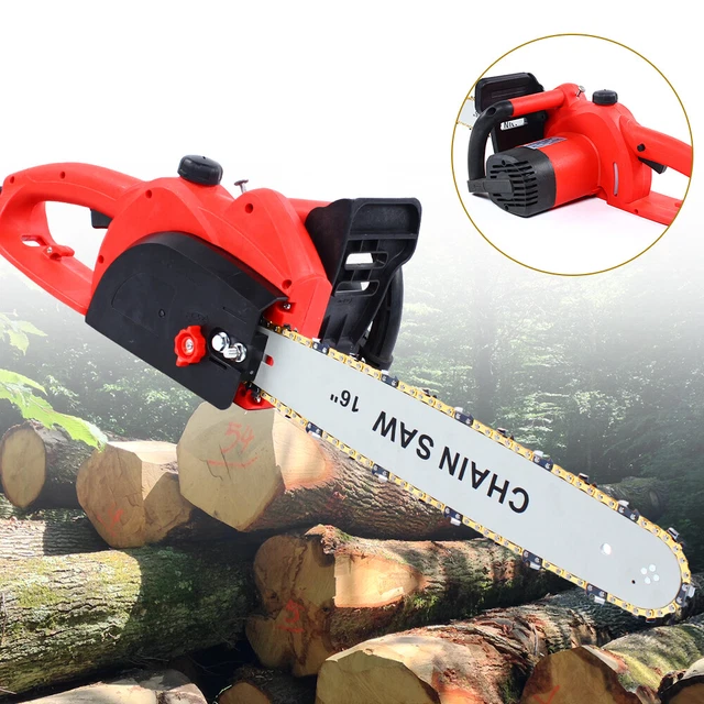 2000W 220V ELECTRIC Chainsaw 16" Chainsaw Electric Chainsaw Tree Saw £ ...