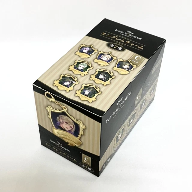 DISNEY TWISTED WONDERLAND Emblem Charm Complete Box C Diasomnia ...