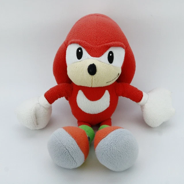 KNUCKLES SOFT TOY Teddy Plush - Sonic The Hedgehog Red Hedgehog Large ...