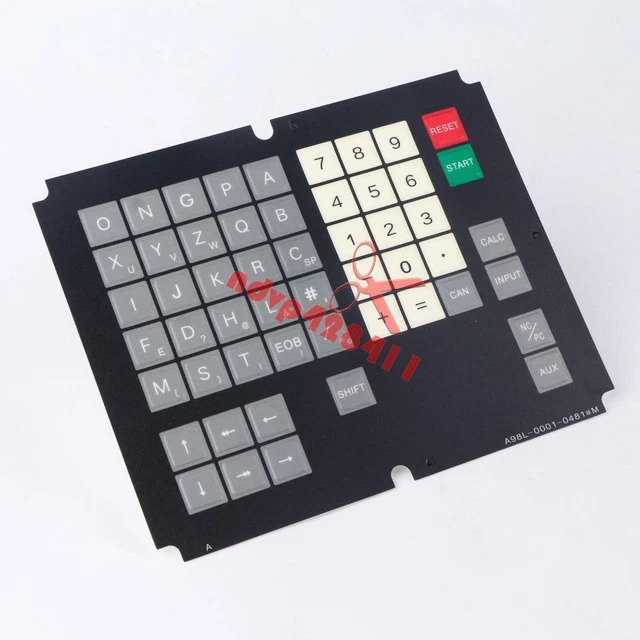 FOR FANUC FANUC-11M A98L-0001-0481#M#T Membrane keysheet keypad £29.87 ...