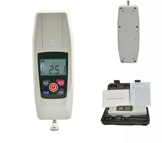 HANDHELD PUSH-PULL FORCE Gauge Three Mode Display Max. Load 30N 3kg 6 ...