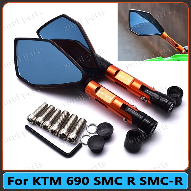 PER KTM 690 SMC R SMC-R Accessorio moto CNC Specchietti retrovisori ...