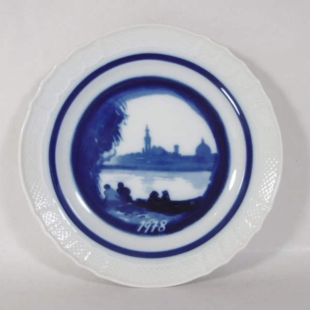 PIATTO PORCELLANA RICHARD GINORI VEDUTE DI FIRENZE LUCIANO GUARNIERI ...