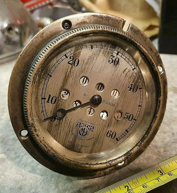 EARLY SMITHS SPEEDOMETER 1920s Vintage Car Alvis Austin 7 Morris ...