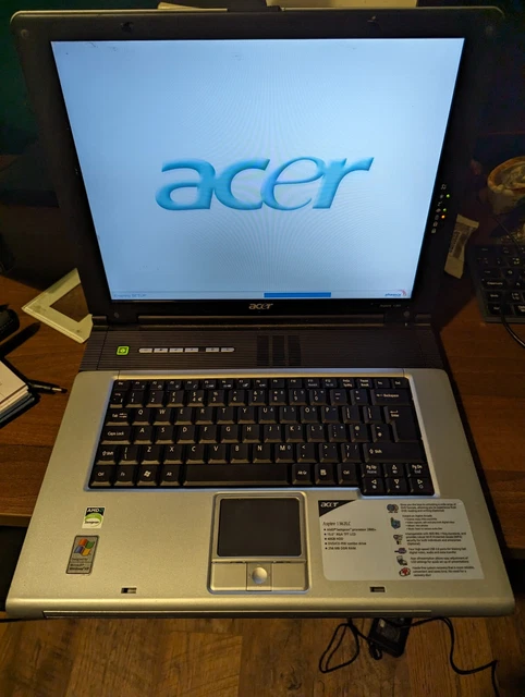 ACER ASPIRE 1360 1362LC Vintage Retro Laptop Gaming Computer Windows XP ...
