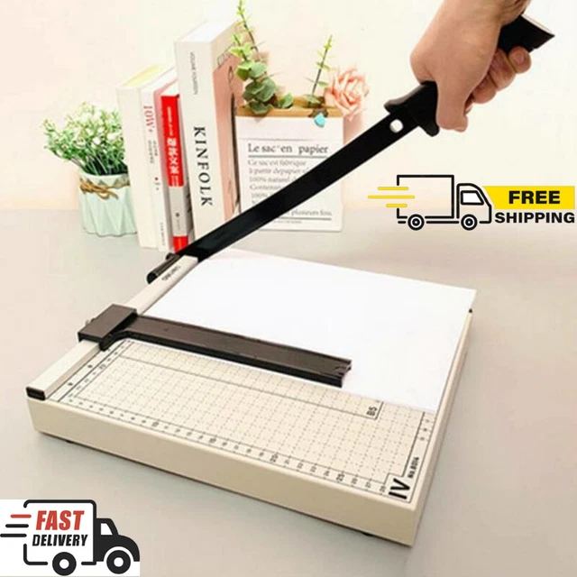 HEAVY DUTY PRO A4 Paper Photo Guillotine Cutter Trimmer Machine Office ...
