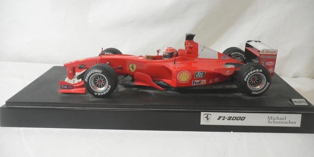 MATTEL MICHAEL SCHUMACHER Ferrari Formula 1 model Thames Hospice W 107A ...