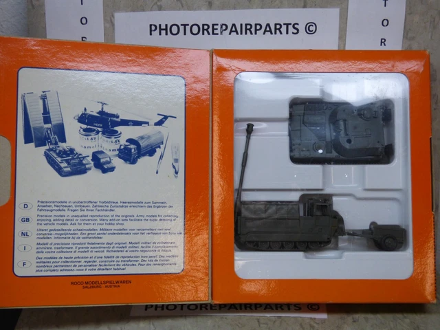 ROCO MINITANKS MODERN US Artillery Set (M-109A2 SP & M548 Munition) Lot ...