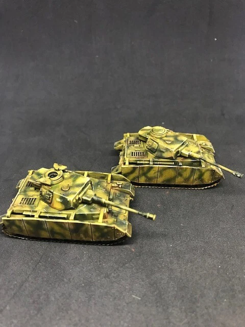 2X PANZER IV Platoon Painted Flame of War FOW Germany 15mm $71.53 - PicClick AU