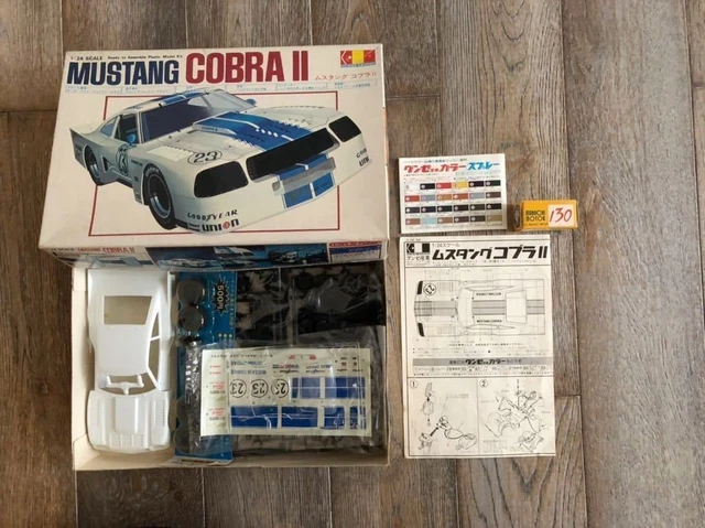 SHOWA RETRO GUNZE 1/24 Mustang Cobra II unmontiert EUR 153,47 - PicClick DE