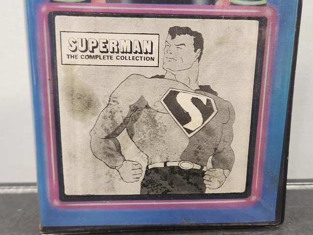 SUPERMAN THE COMPLETE Cartoon Collection VHS by Video Dimensions ~ READ ...