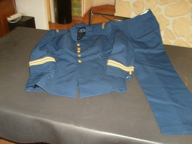 TENUE MILITAIRE COMPLETE de colonel armee francaise tres bon etat saint ...