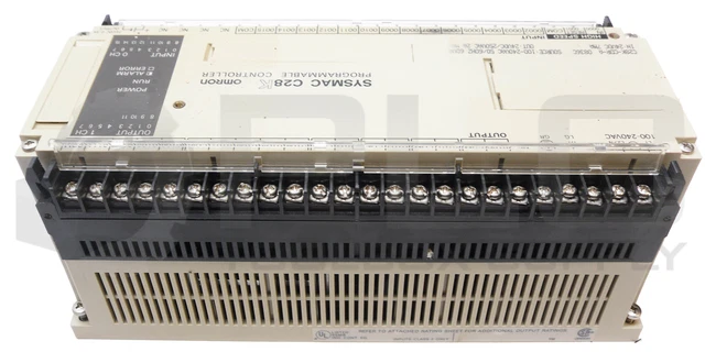 OMRON C28K-CDR-A PROGRAMMABLE Controller 100-240Vac 50/60Hz 24Vdc 2A ...