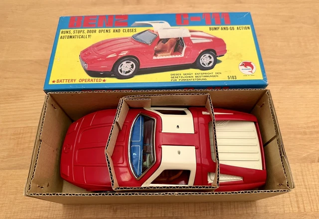 SHINSEI MERCEDES BENZ C-111 mit Originalverpackung - Made in Japan (429 ...