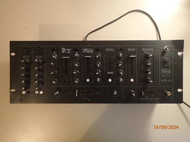 TABLE DE MIXAGE MPX-44/ sw stage line img pro Sound mixer EUR 150,00 ...