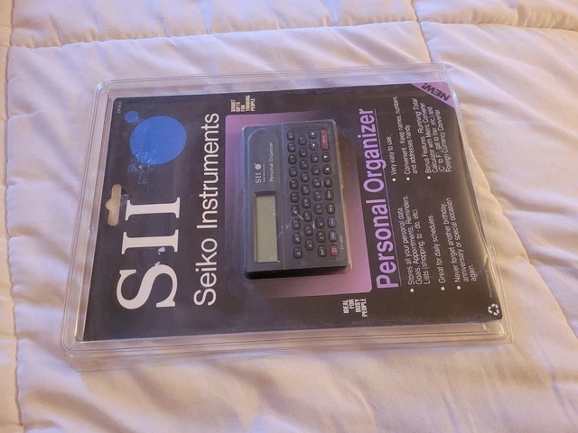 SEIKO INSTRUMENTS SII Personal Organizer DF3400 with carry case Brand ...