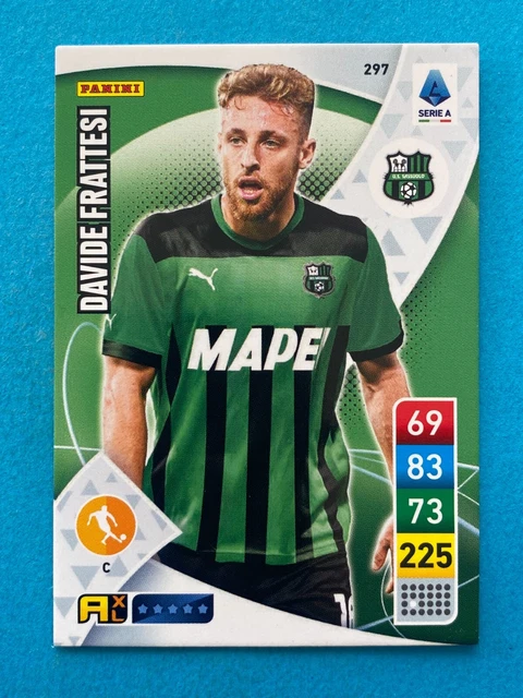 PANINI CALCIATORI ADRENALYN 2022-23 2023 n.297 Davide Frattesi SASSUOLO ...