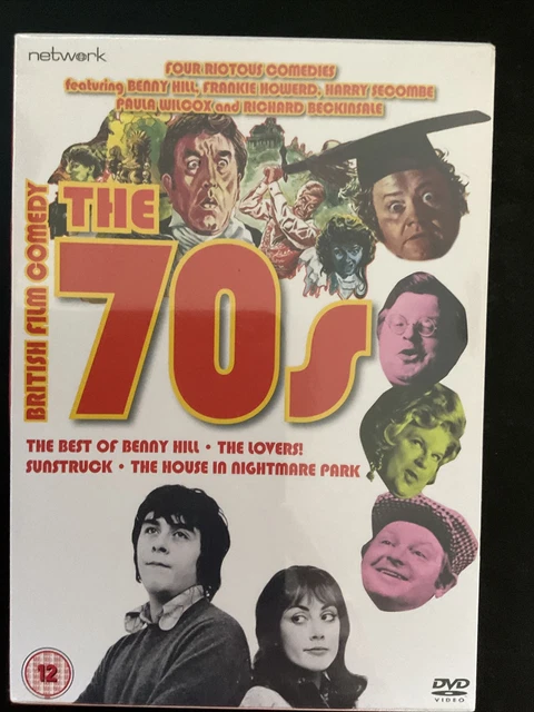BRITISH FILM COMEDY: The 70s (DVD) Benny Hill, Frankie Howerd £4.99 ...