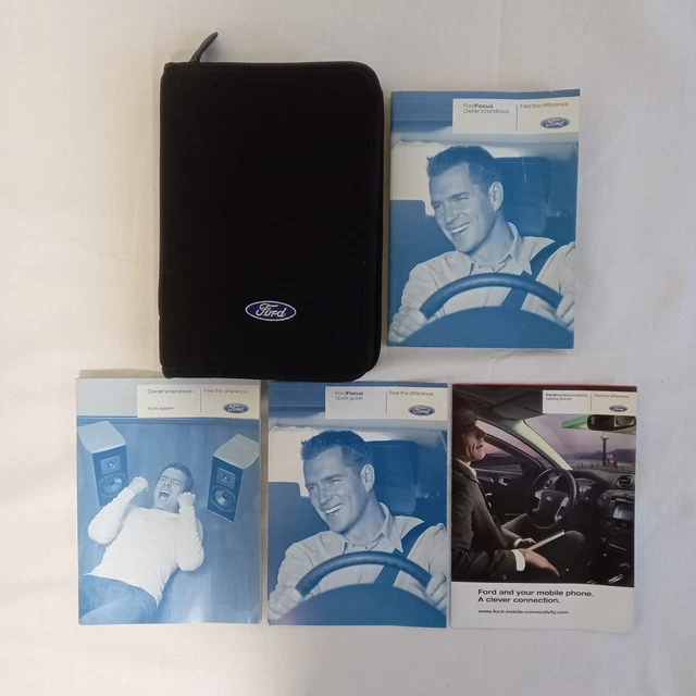 GENUINE FORD FOCUS Owners Handbook Manual Driver Guide & Wallet Pack ...