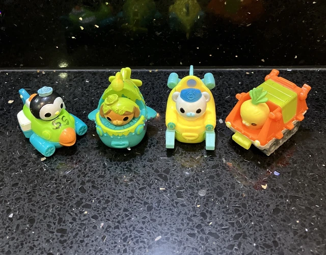 OCTONAUTS SPEEDERS GUP T & Gup P, Gup A Gup U - Racers Launcher ...