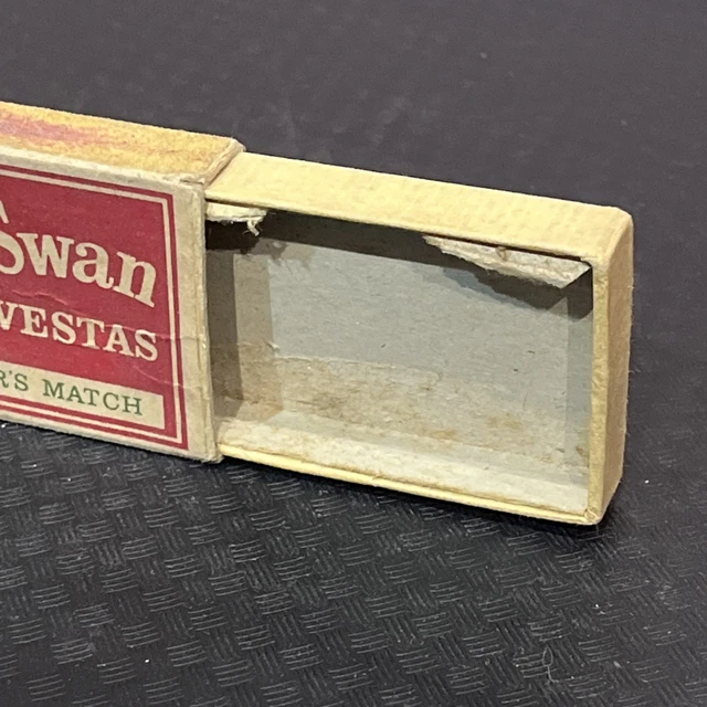 VINTAGE COLLECTIBLE SWAN Vestas Match Box, empty. £3.30 - PicClick UK