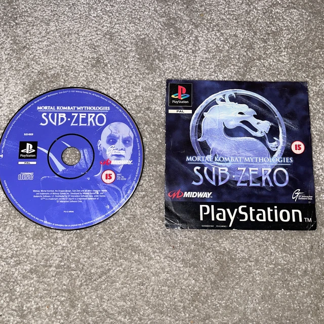 MORTAL KOMBAT MYTHOLOGIES : Sub-Zero - PlayStation, PS1 - PAL UK - £100 ...