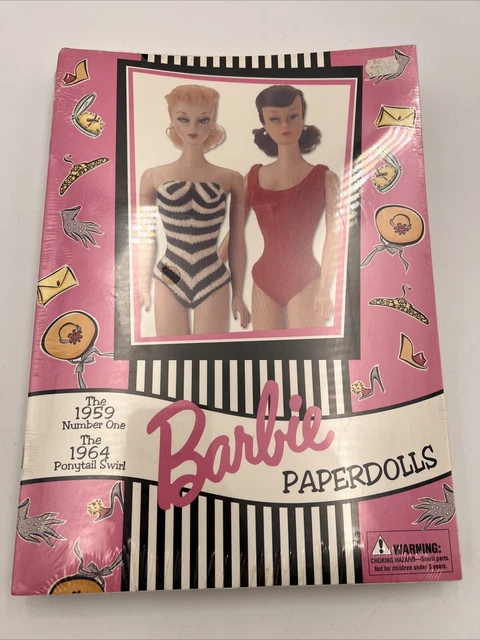 VINTAGE AVON BARBIE PaperDolls The 1959 Number One The 1964 Ponytail ...