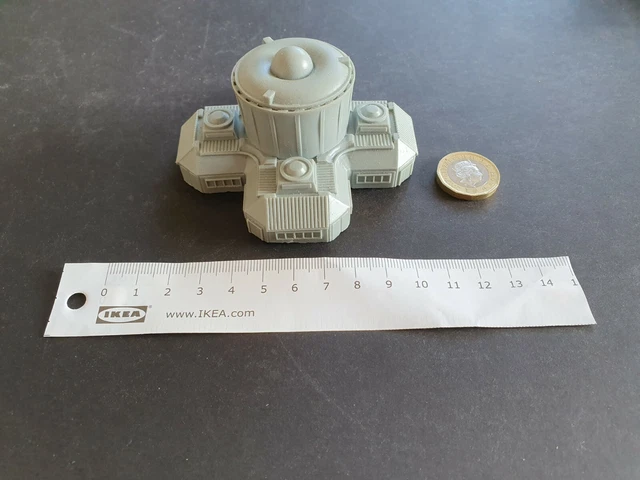 RARO EDIFICIO ORIGINALE Battletech Resina Fasa/Minifigure Vecchia ...