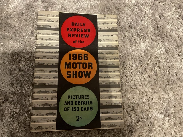 DAILY EXPRESS REVIEW of the 1966 Motor Show £7.50 - PicClick UK