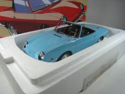 FIAT 850 SPORT Spider 1968 1/18 Laudoracing (Light Blue) EUR 129,95 ...
