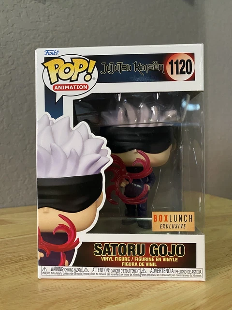 FUNKO POP! JUJUTSU Kaisen SATORU GOJO Box Lunch Exclusive! Brand New ...
